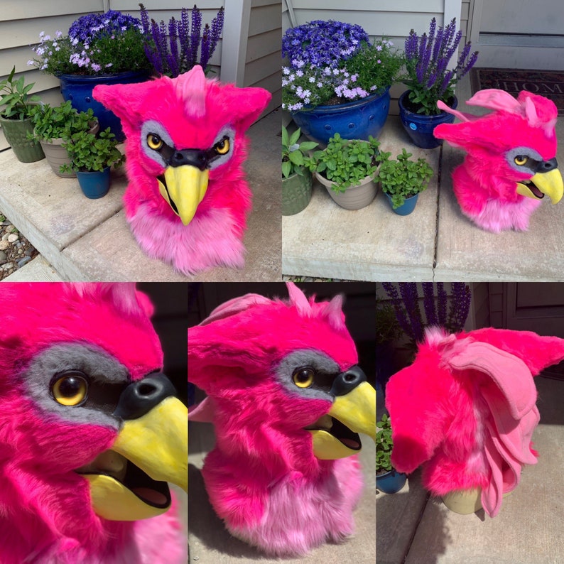 Custom Fursuit Head Commission Resin Head base Bird Fursuit | Etsy