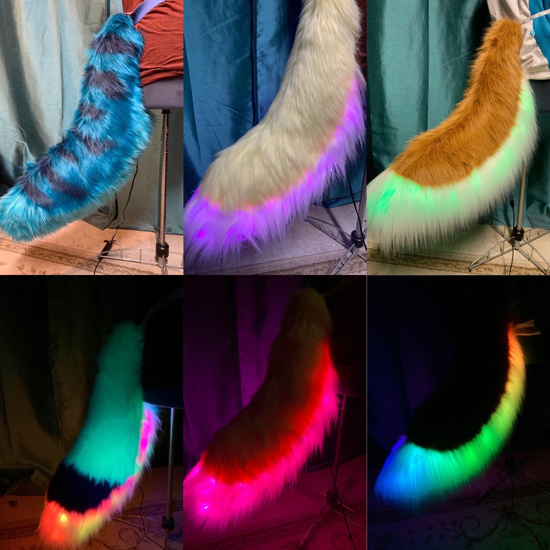 Custom Fursuit Tail Commission, Furry Tails and Ears, Fursuit ...
