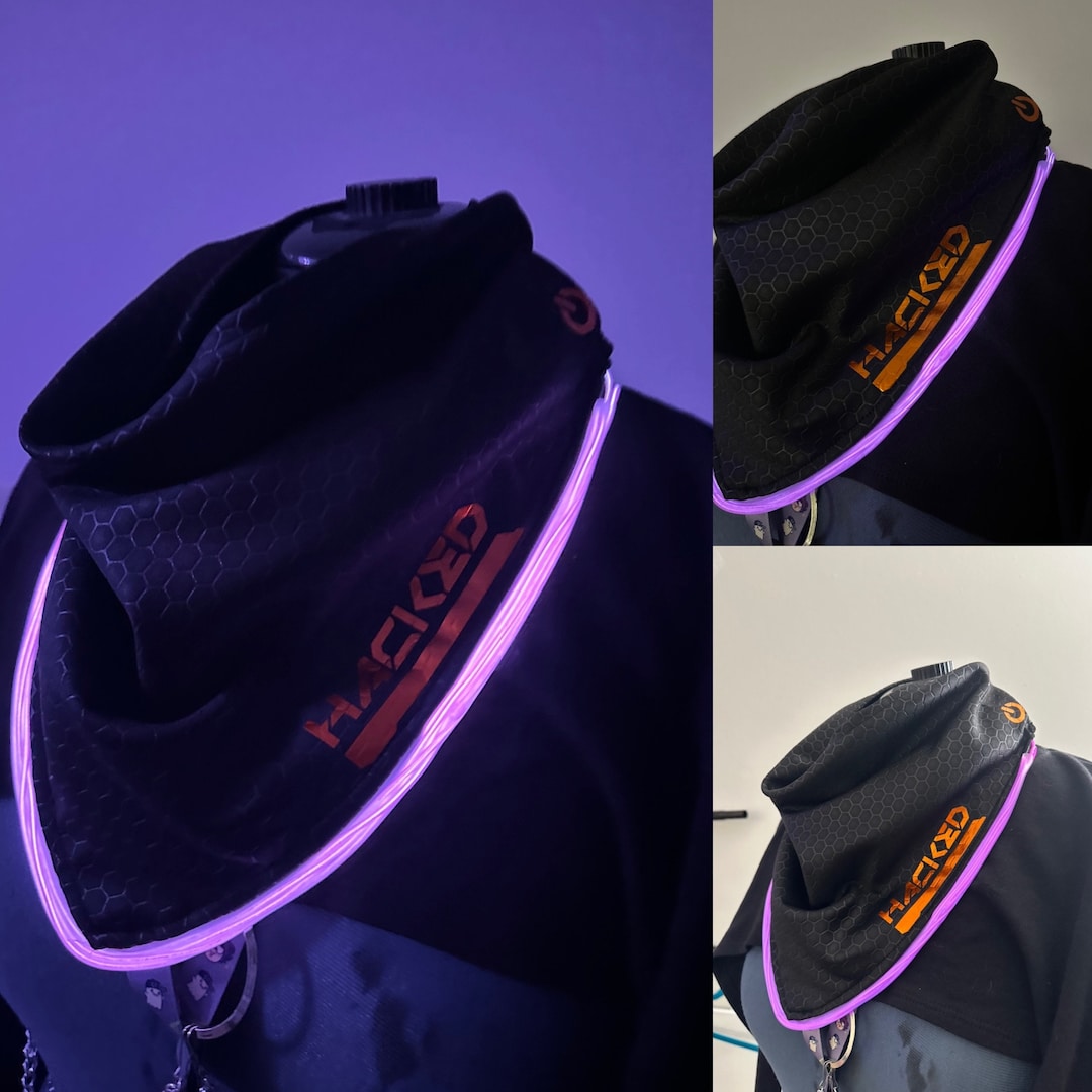 Cybergoth Fursuit Bandana, Techwear Fashion, Fursuit and Smaller ...