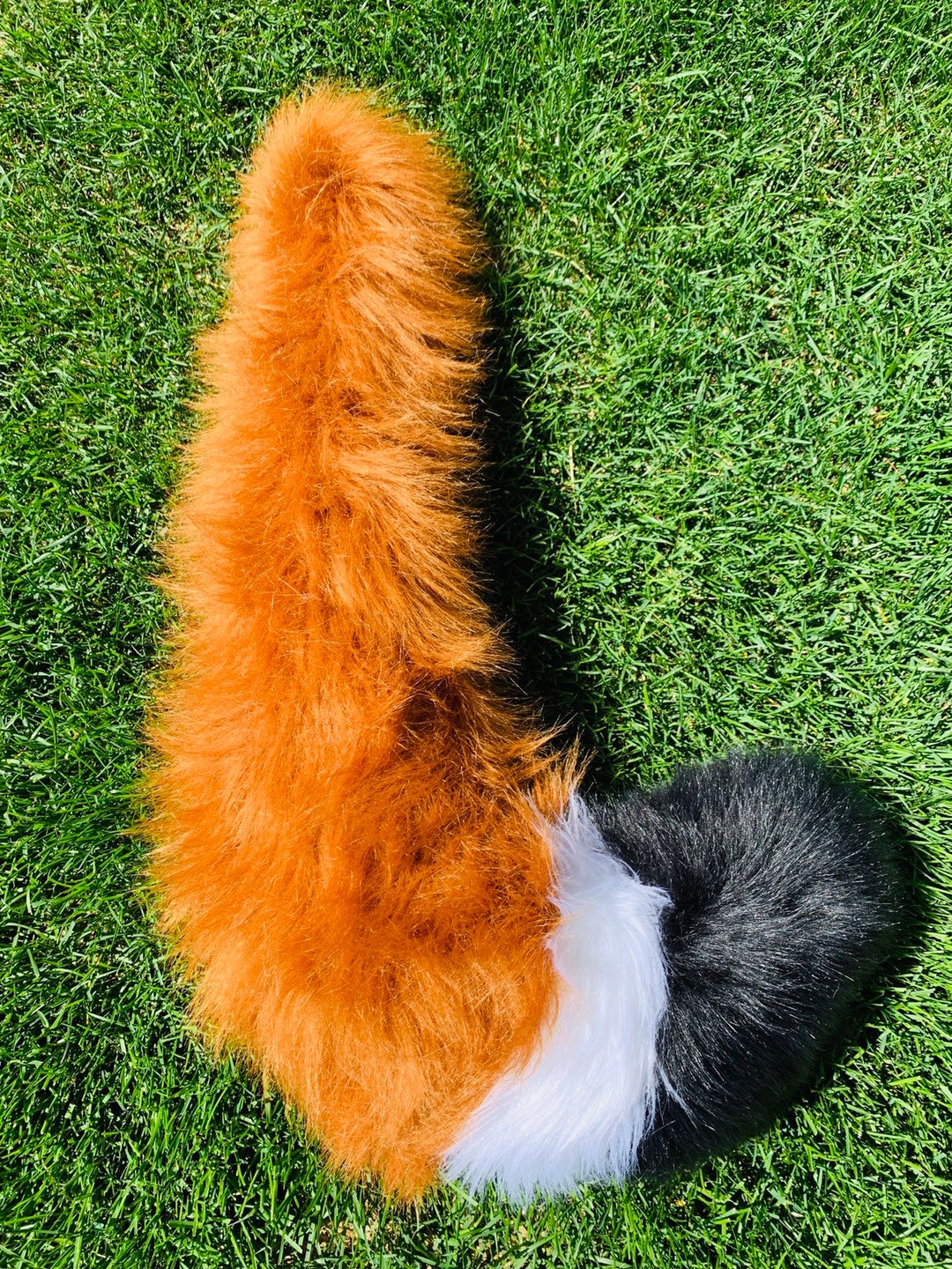 Red Fox Fursuit Furry Tail XL Fursuit Tail Pet Play - Etsy Sweden