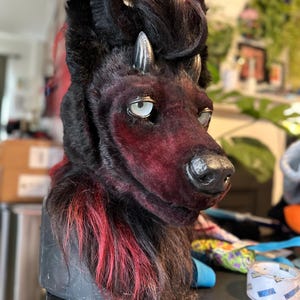 Premade Hellhound Gnoll Fursuit Head Head Only or Partial Options ...