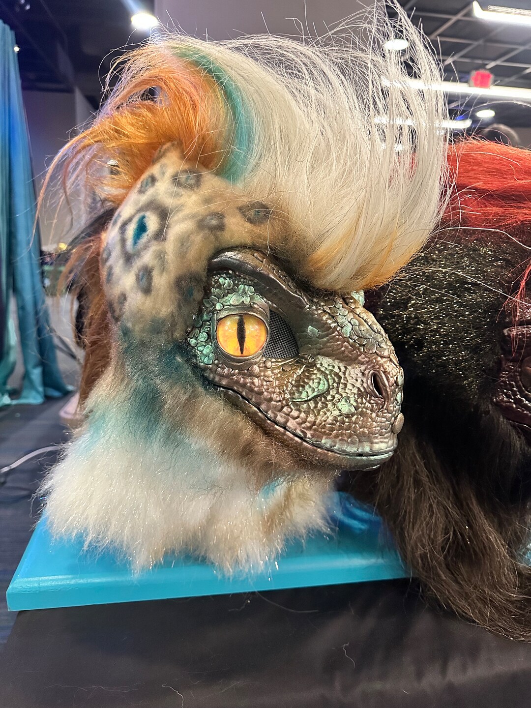 Hymnn: A Seraphim Ancient Inspired Dragon. Realistic Fursuit Head With ...