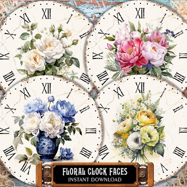 Printable Clock Face - Etsy