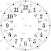 5 Clock Face Svg, Eps, Png, AI Files, Printable Resizable Digital ...