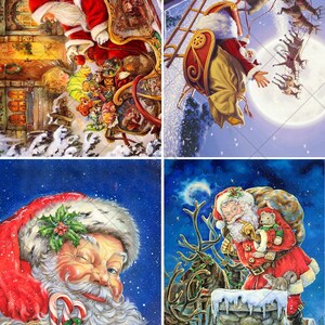 9+1 FREE Digital Paper Printable A4 Sheet Set "christmas Mood" JPG High ...