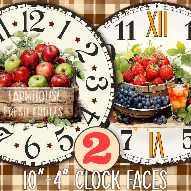 10cm Clock Face - Etsy