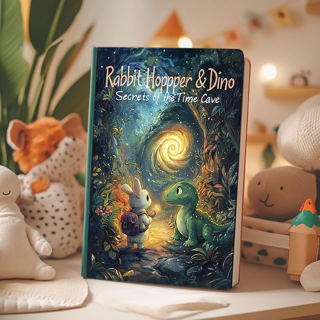 Kids Ebook Story "rabbit Hopper & Dino: Secrets of the Time Cave ...