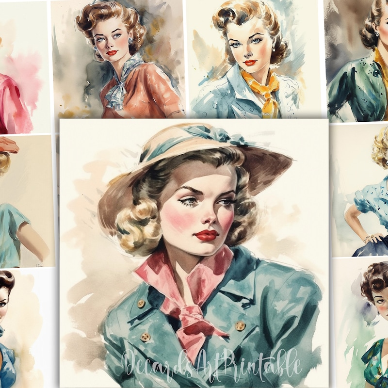 Decoupage Poster - Etsy