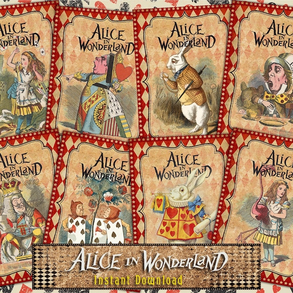 Queen of Hearts Card - Etsy UK