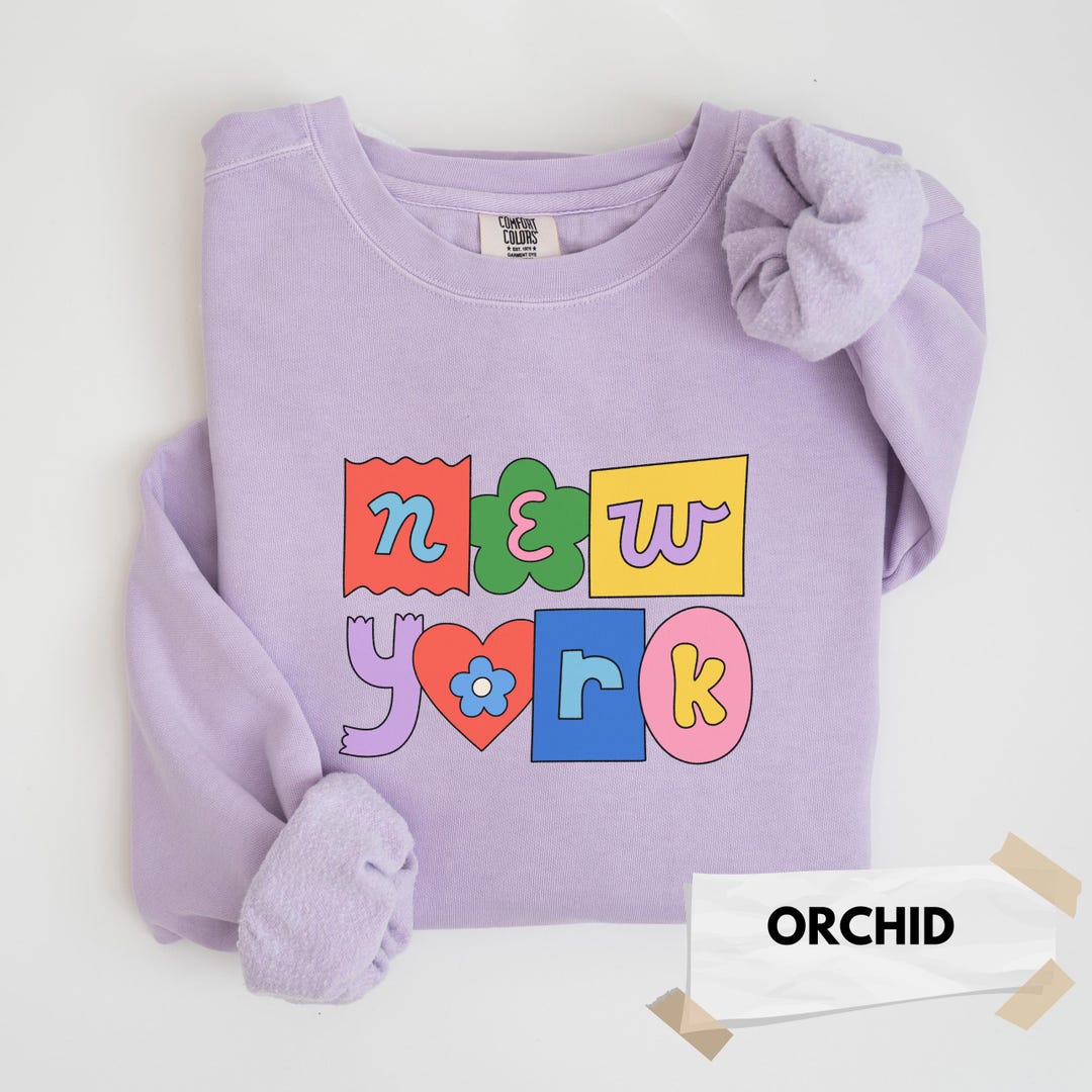 Cutecore Custom City Comfort Colors Sweatshirt Your City Name Trendy ...