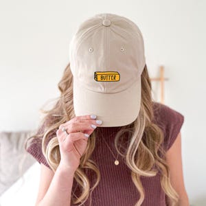 Butter Embroidered Dad Cap Breakfast Club Baseball Hat Quirky Butter ...
