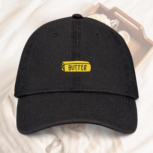 Butter Embroidered Dad Cap Breakfast Club Baseball Hat Quirky Butter ...