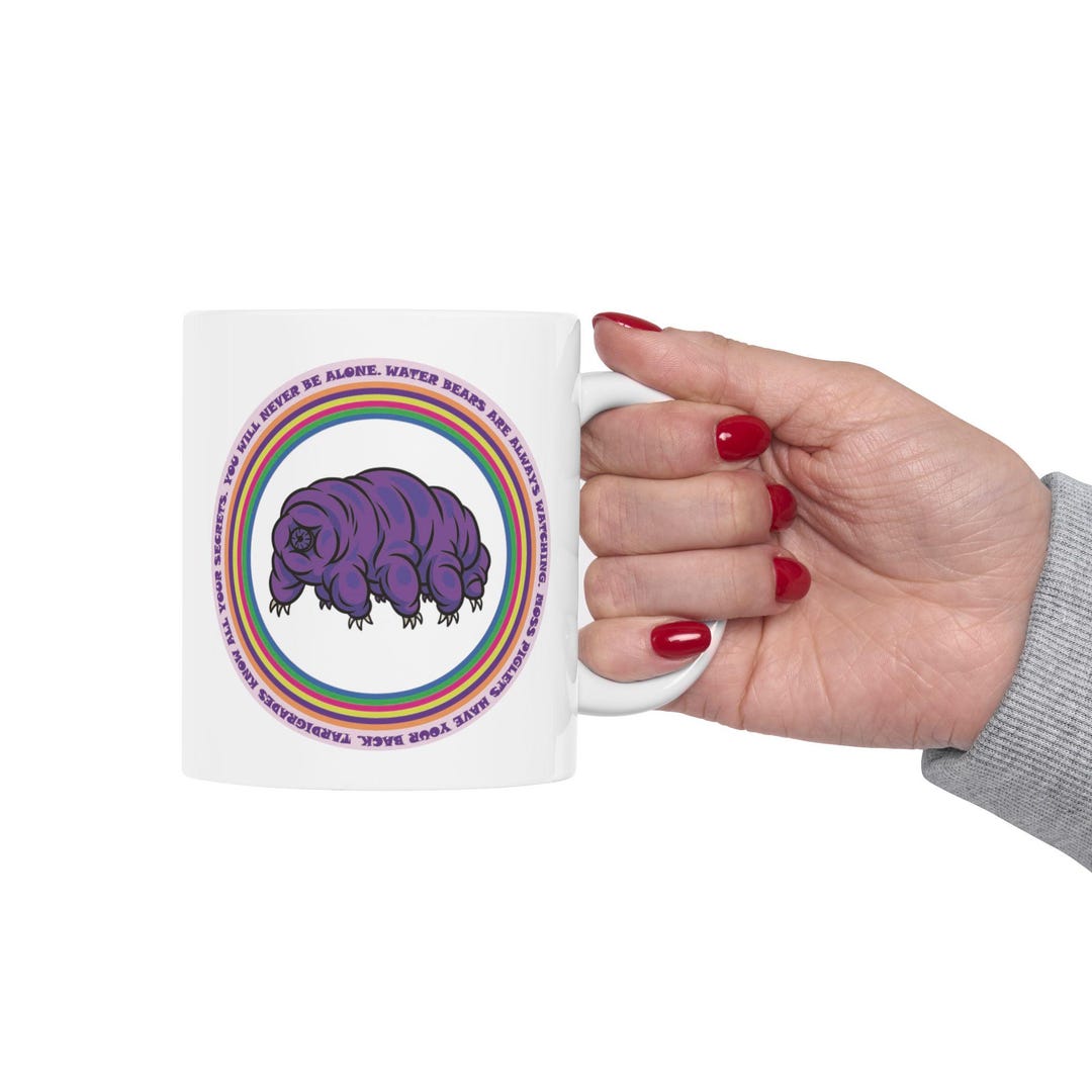 Mystic Tardigrade Wonder Mug Bold & Vibrant Ceramic Mug in 11oz 15oz - Etsy