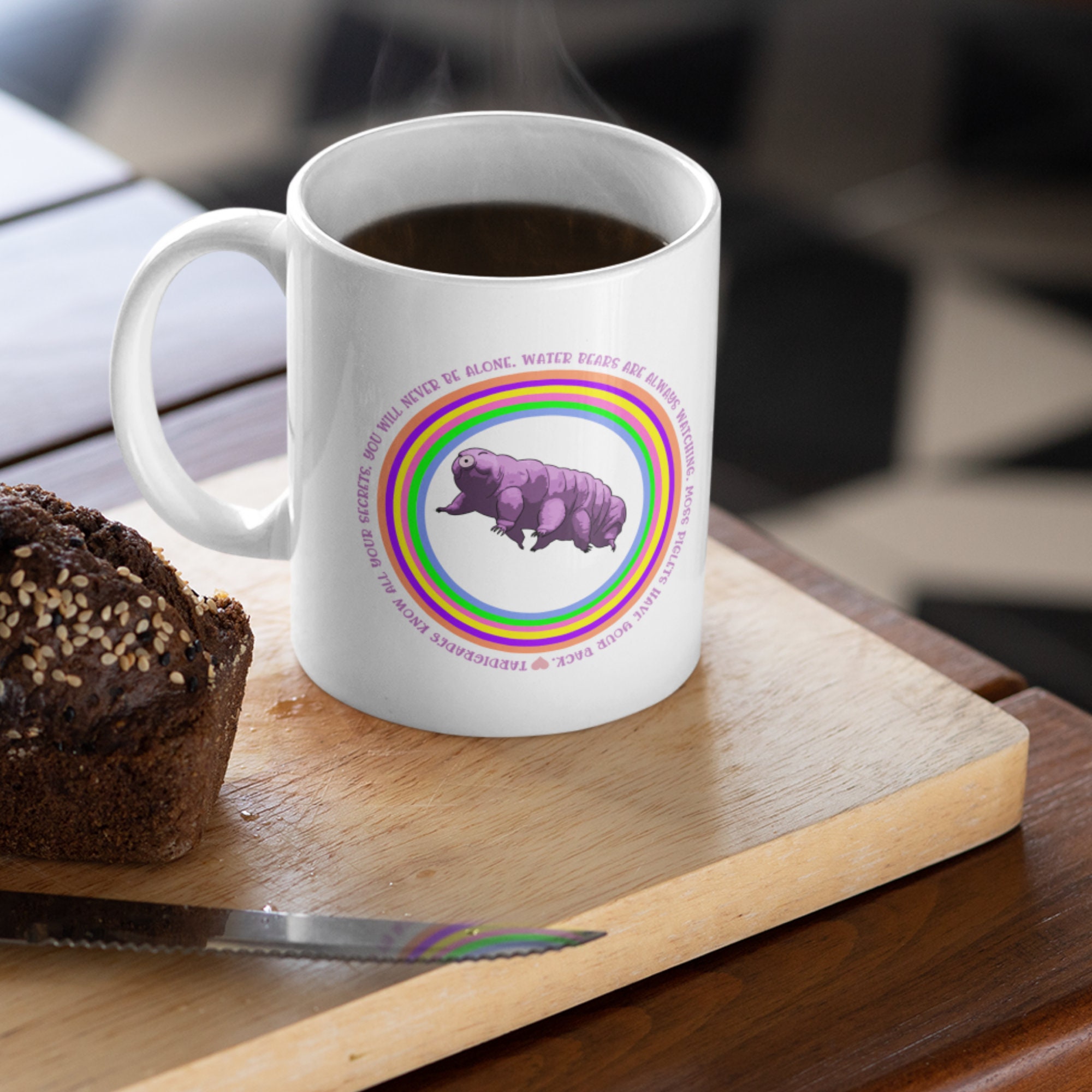 Tardigrade Mug Water Bear Microbiologist Gift Ceramic Coffee - Etsy