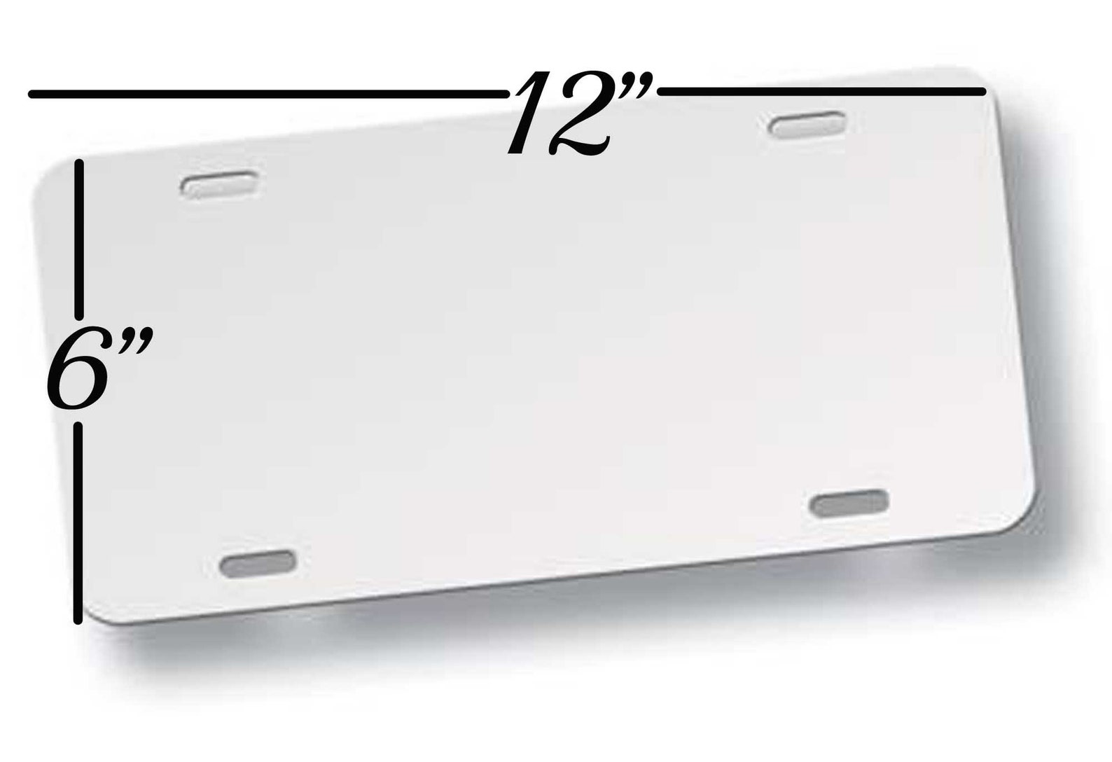 Airbrushed Front License Plate Name Monogram Custom Car - Etsy