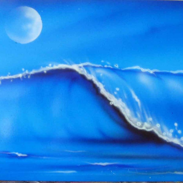 Airbrush Beach Scene - Etsy