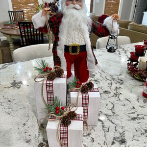 Wooden Present Set,block Present Set,wood Gift Set,christmas Present ...