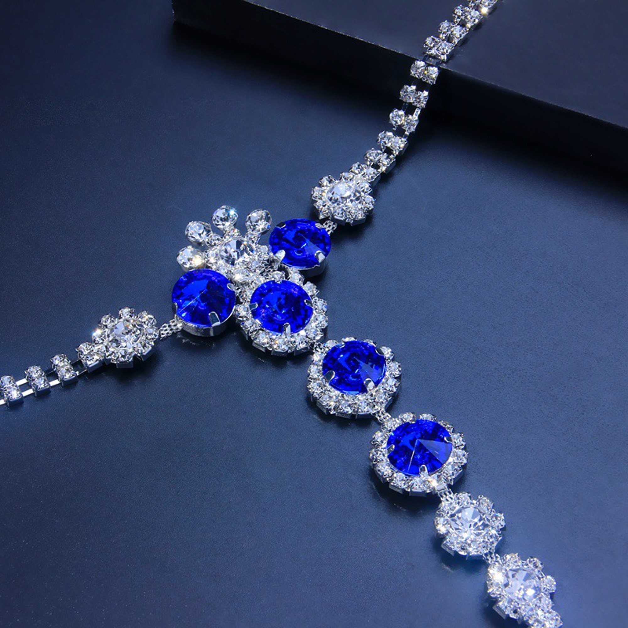Sexy Crystal Rhinestone Chest Breast Chain Body Chain Etsy