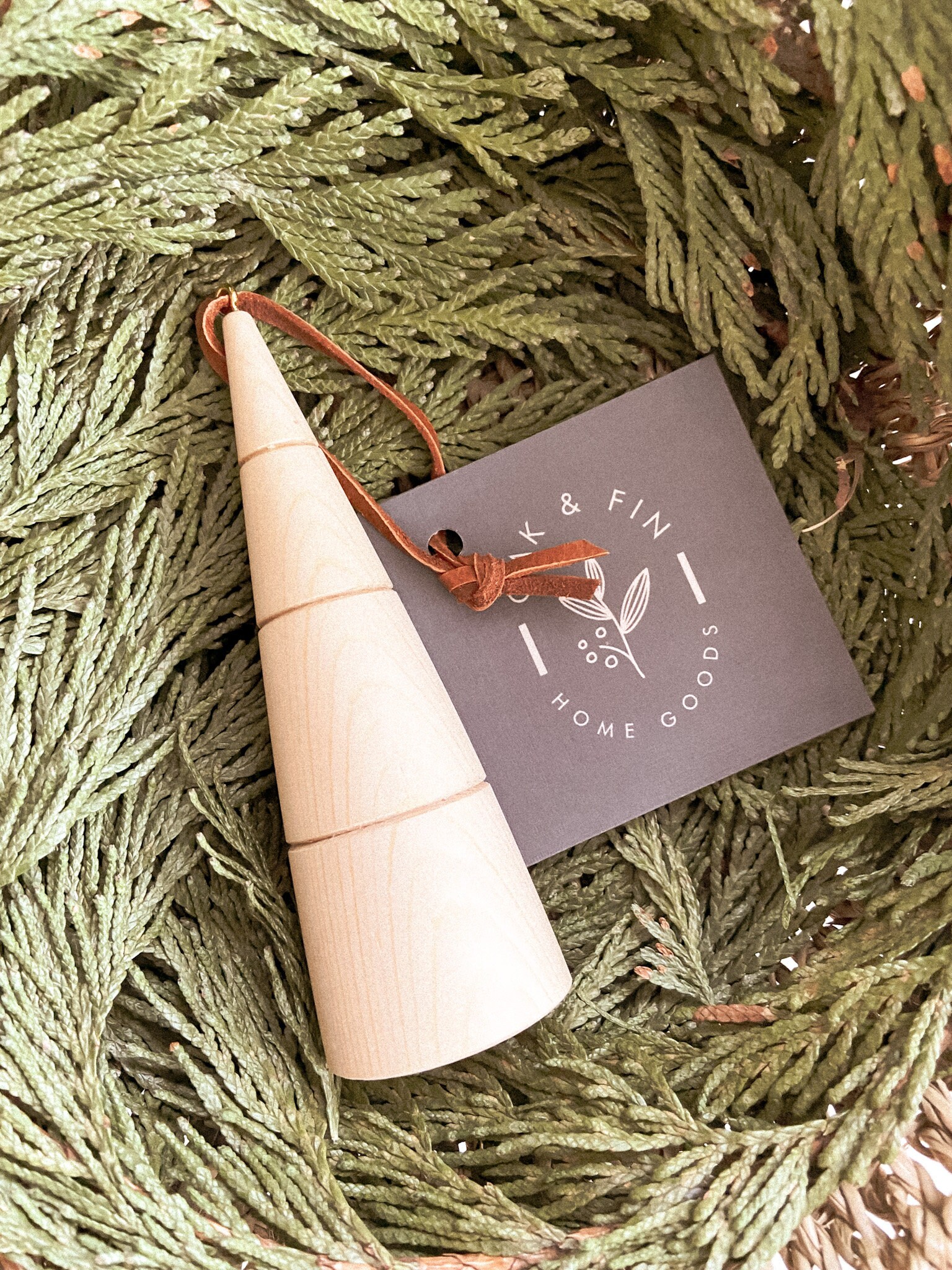 Hand Turned Wood Tree Ornaments - Etsy