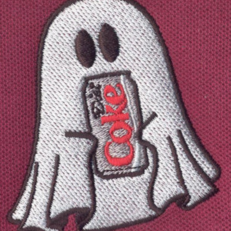 Ghost Holding a Can of Coke - Etsy