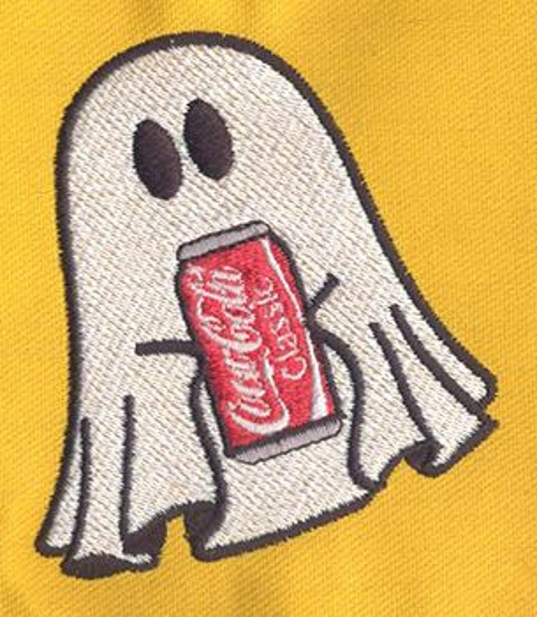 Coca-cola Ghost Embroidery .PES Design - Etsy