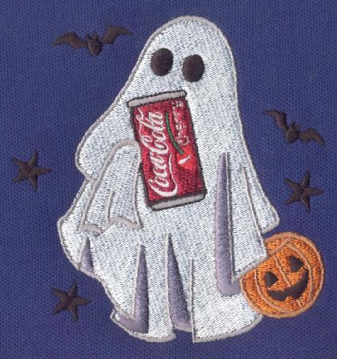 Cherry Coke Ghost Embroidery .PES Design - Etsy