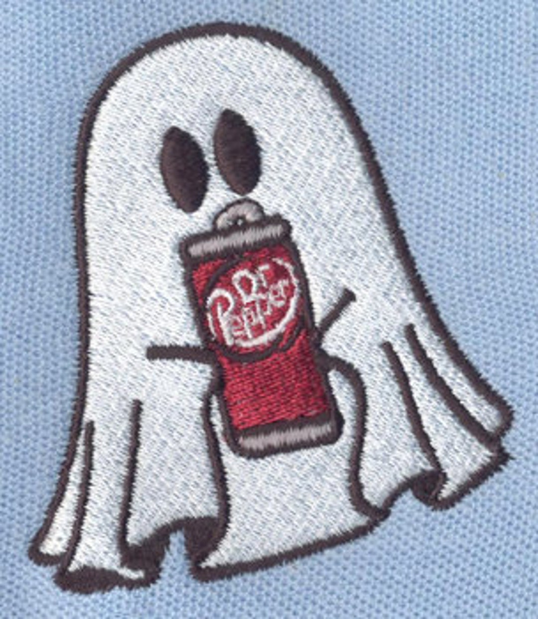 Dr. Pepper Ghost Embroidery .PES Design - Etsy
