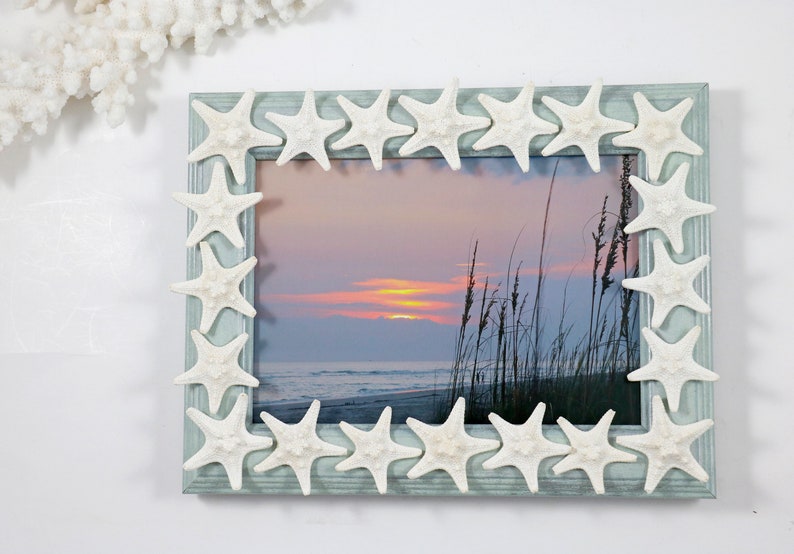 Starfish Photo Frame Beach Picture Frame 5x7 | Etsy