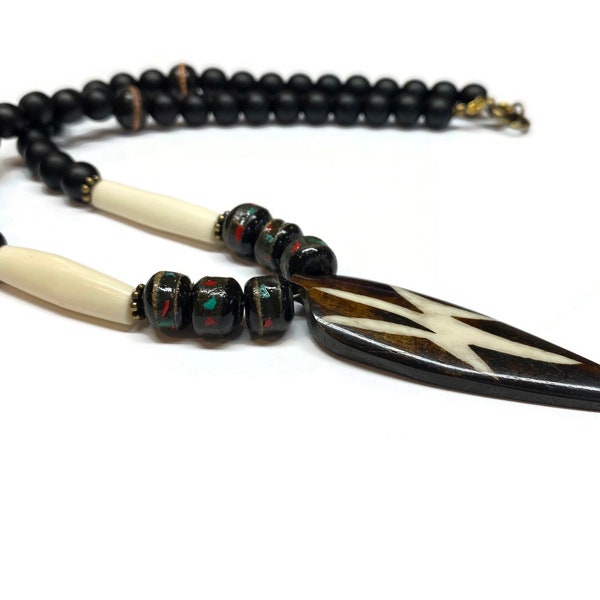 African Necklace - Etsy