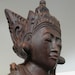 Vintage Hand-carved Balinese Figure of Dewi Ratih Descending Into the ...