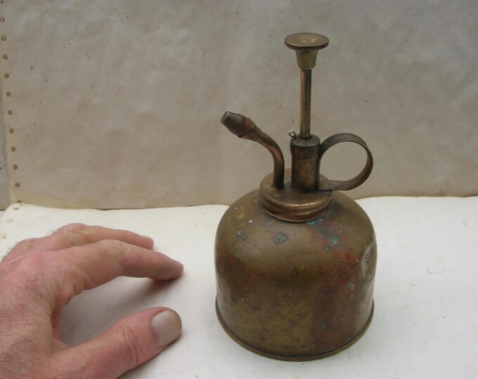 Old Vintage Mister, Plant Sprayer, Atomizer, in Tarnished Brass (5 Cm ...