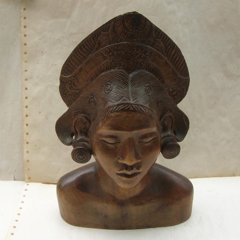 Balinese Dancer Carving - Etsy UK