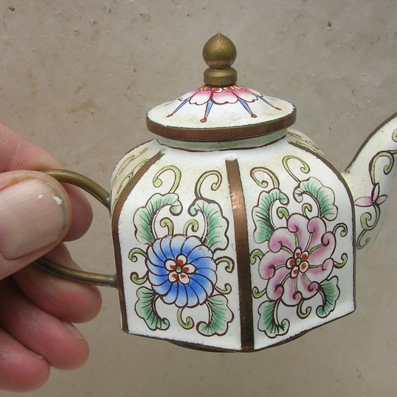 Miniature Tea Pot - Etsy