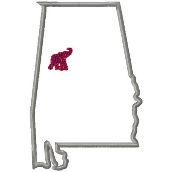 Alabama Applique - Etsy