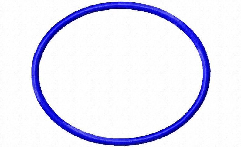 Ragged Patch Cap Applique Circle and Oval Design Download 2 - Etsy