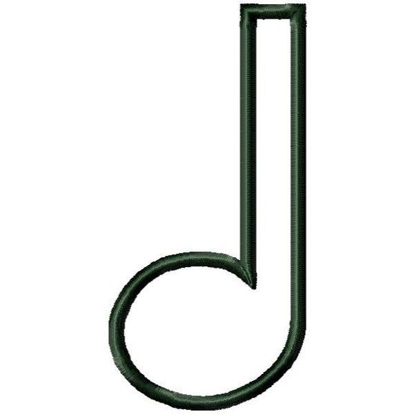 Music Notes Applique - Etsy