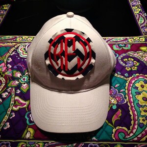 Ragged Patch Cap Applique Circle and Oval Design Download - 2 Shapes/1 ...