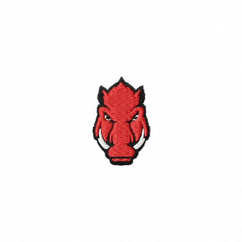 Razorback Embroidery Design Download 4x4 Hoop Size - Etsy