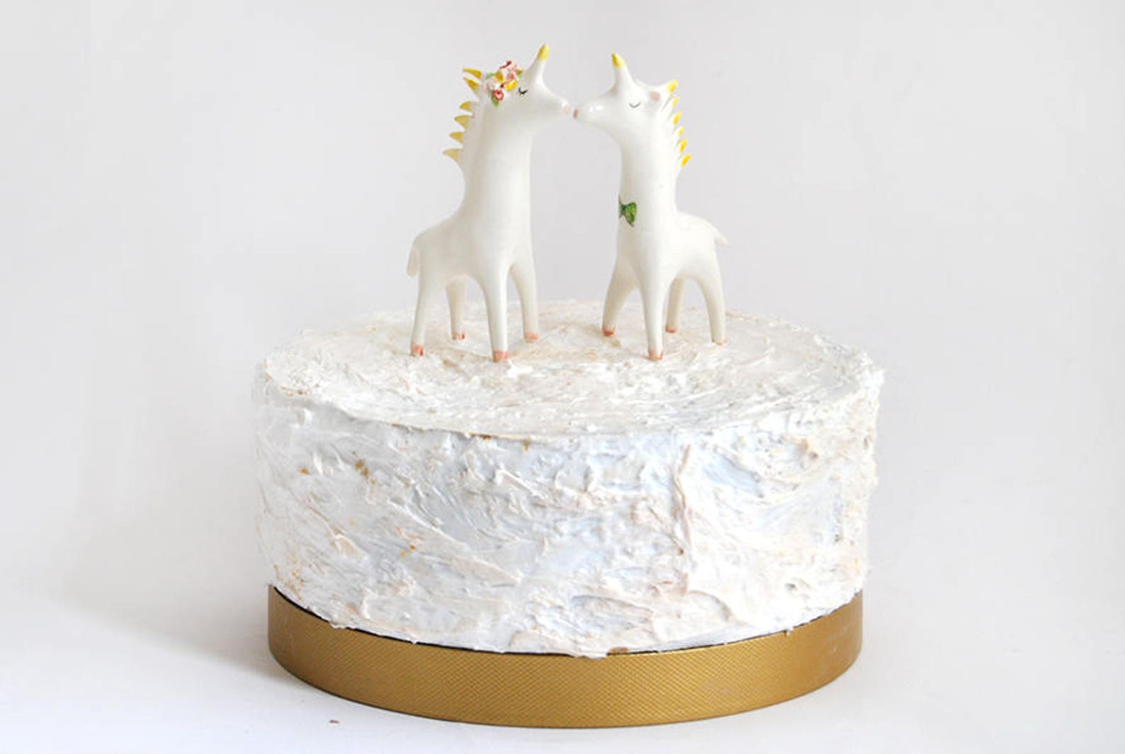 Personalized Ceramic Wedding Cake Toppers Bride and Groom. - Etsy