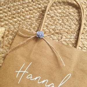 Hen Party Gift Bags - Hen Weekend, Hen Do, Rustic Kraft Bags, Pretty ...