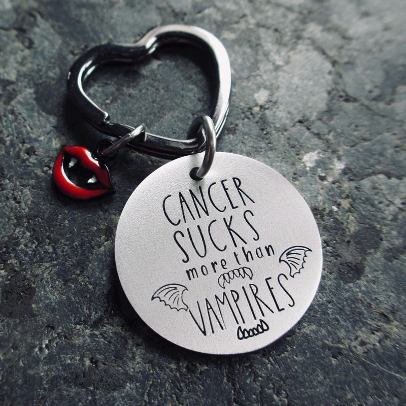 Cancer Keychain - Etsy