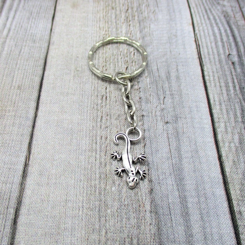 Lizard Keychain - Etsy