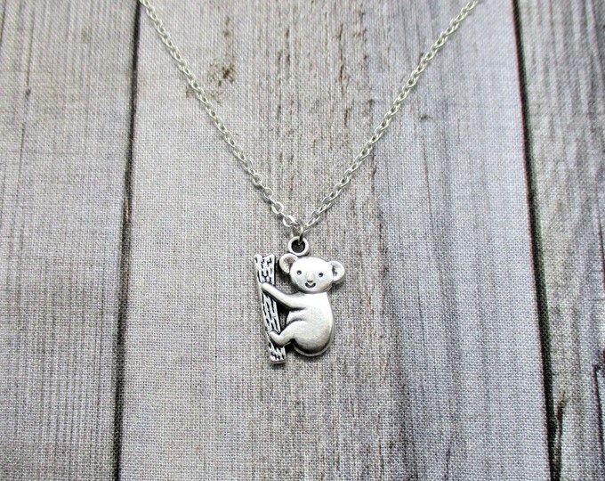 Hanging Koala Necklace Cute Polymer Clay Pendant - Etsy Israel