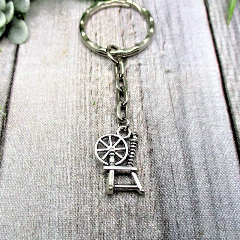 Spin Wheel Keychain - Etsy