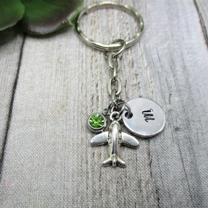 Airplane Keychain - Etsy