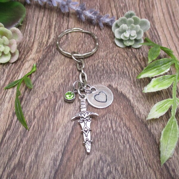 Dagger Keychain - Etsy