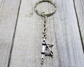 Canoe Keychain Outrigger Keychain Canoe Keychain Outdoors - Etsy