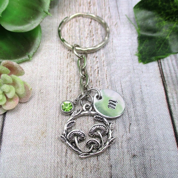 Mushroom Keychain - Etsy