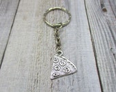 Pizza Keychain Pizza Slice Keychain Food Keychain Pepperoni | Etsy