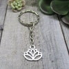 Lotus Flower Keychain, Lotus Keychain, Flower Keychain, Spring Keychain ...